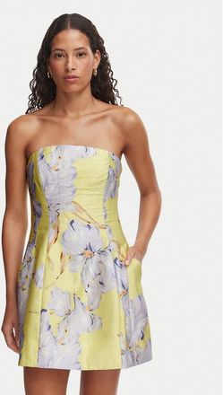 Bardot Bardot Coctailkleid Karoline 60099DB9 Hellgelb Regular Fit