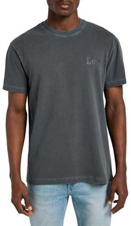 Lee Subtle Relaxed T-Shirt pour Homme, Noir d&eacute;lav&eacute;, S