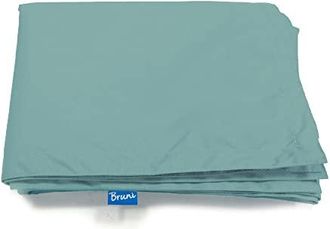 Bruni Housse de pouf amovible (vert menthe) avec housse int&eacute;rieure - Housse de pouf pour tous les poufs rectangulaires de 180 x 140 cm, housse de pouf XXL p