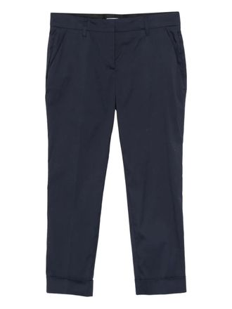 Prada pantalon &agrave; effet m&eacute;tallis&eacute; - Bleu