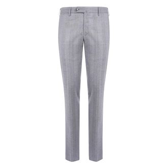 PT01 Slim-fit Slacks - - Trousers - Herren - Grau - 3XL