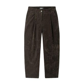 Cambio Barrel-Fit Cordhose Ortensia - - Trousers - Damen - Braun - XL