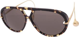 Bottega Veneta Sonnenbrille - BV1273S - Gr. unisize - in Mehrfarbig - f&uuml;r Damen