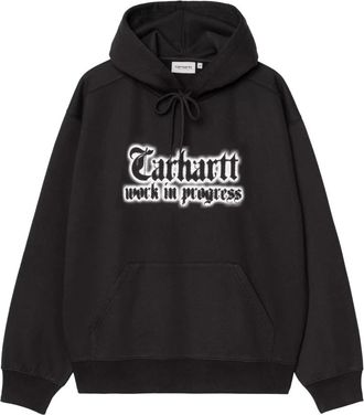 Carhartt Work in Progress Homme, Sweatshirts et sweats &agrave; capuche, Noir, Taille: M Hooded World Tour SweaT-shirt