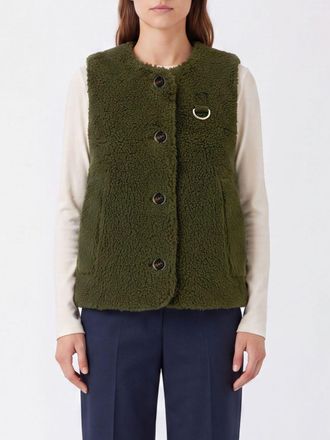 Barbour Technische Fleece-Weste von mit Rundhalsausschnitt und Knopfverschluss