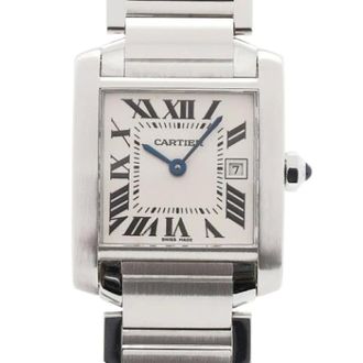 Cartier Montre vintage Pre-owned - Femme - Pre-owned - Blanc - Taille: ONE Size