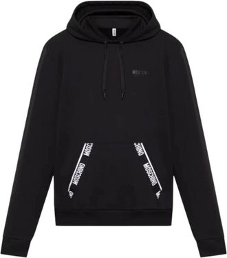 Moschino Herren, Sweatshirts & Hoodies, Schwarzk, 2XLGr&ouml;&szlig;e