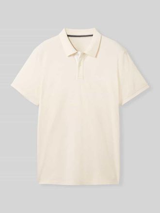 Tom Tailor Regular Fit Poloshirt aus Baumwoll-Viskose-Mix