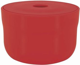 Spirella Bo&icirc;te de Rangement Multi-Box Mod&egrave;le Cocco Rouge - Id&eacute;ale pour Organiser Salle de Bain - Cuisine ou Bureau - Pratique et &Eacute;l&eacute;gante - Taille Standard - R