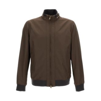 Woolrich Spring Lewis Bomber - - Jackets - Herren - Braun - XL
