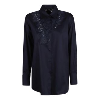 Ermanno Scervino Damen, Blusen & Hemden, Blau, XSGröße