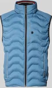 Tom Tailor Regular Fit Steppweste mit Kapuze im Kragen