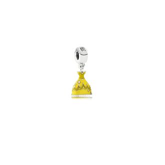Pandora Belles Kleid Charm - - Accessories - Damen - Gelb - ONE SIZE