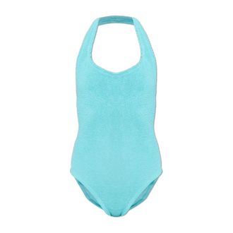 Hunza G Sandy One-Piece Badeanzug - - Swimwear - Damen - Blau - ONE SIZE