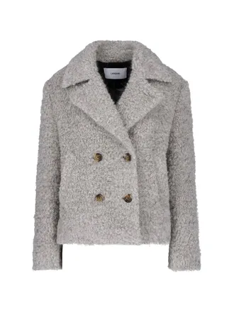 Lardini Jacket In Virgin Wool Blend