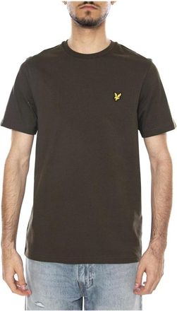 Lyle & Scott Homme, Tops, Vert, Taille: L T-Chemises