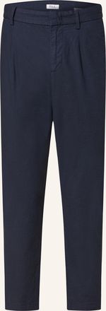 Paul Paul Chino Mit Leinen blau