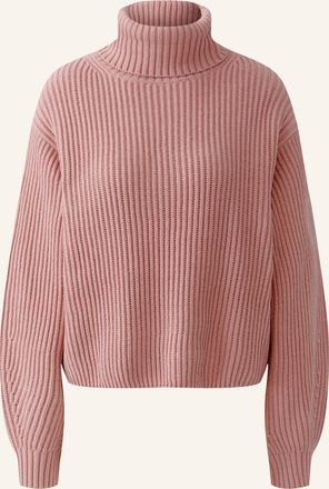 Oui Rollkragenpullover rosa