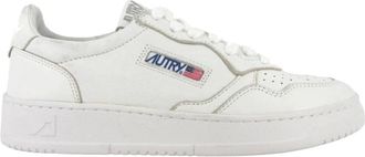 Autry Femme, Chaussures, Blanc, Taille: 37 EU Medalist Baskets