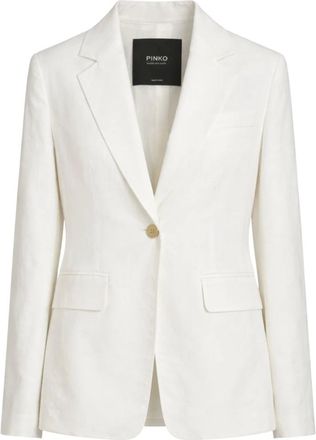 Pinko Pinko, Femme, Vestes, Blanc, Taille: 42 FR Effie Blazer