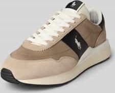 Polo Ralph Lauren Sneaker aus Leder-Mix mit Logo-Stitching Modell Train