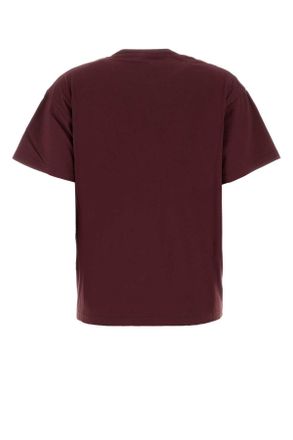 Anine Bing The Cade T-Shirt - Burgundy