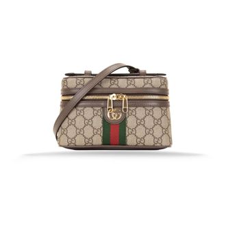 Gucci GG Motif Schultertasche - - Bags - Damen - Beige - ONE SIZE