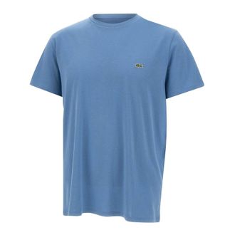 Lacoste Homme, Tops, Bleu, Taille: M T-Shirt en coton Pima