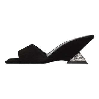 The Attico Suede Mules - - Shoes - Damen - Schwarzk - 41 EU