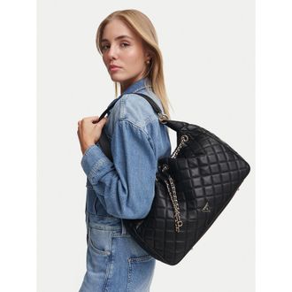 Guess Handtasche Guess Juliet HWQG24 56010 Schwarz