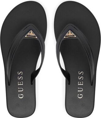 Guess Zehentrenner FLJCNY ELE24 Schwarz