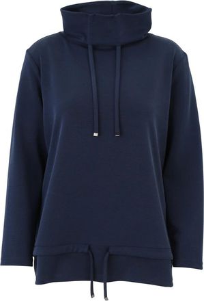 Doris Streich Weiches Sweatshirt mit Cupro-Touch - - Sweatshirts & Hoodies - Damen - Blau - M
