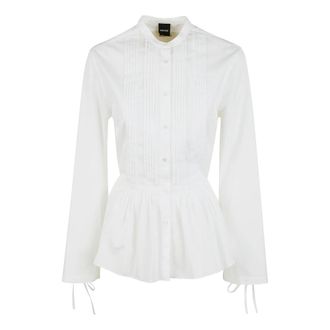 Aspesi M&uuml;helos schickes wei&szlig;es Hemd - - Blouses & Shirts - Damen - Wei&szlig; - M