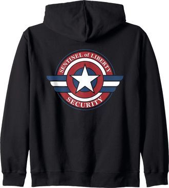MARVEL Captain America Sentinel of Liberty Security Logo Kapuzenjacke