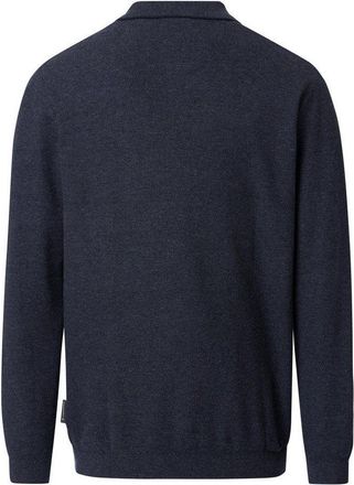 Casamoda Langarm-Poloshirt CASAMODA Polo-Shirt Langarm uni