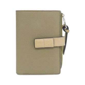 Loewe Portefeuille en cuir de veau Pre-owned - Homme - Pre-owned - Vert - Taille: ONE Size