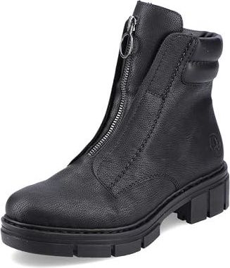 Rieker Bottines tendance pour femme Y4570 - Noir - Taille 39 EU, Noir, 36 EU