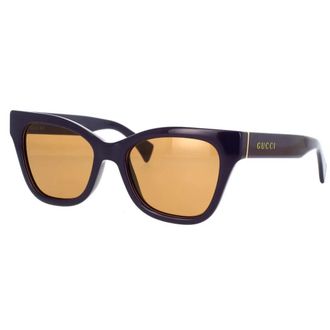 Gucci Elegante Cat-Eye Sonnenbrille - - Accessories - Damen - Lila - 52 MM