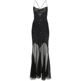 Paco Rabanne Robes maxi - Femme - Robes - Noir - Taille: 46 FR