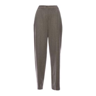 Cellar Door Wide Hosen - - Trousers - Damen - Grau - M