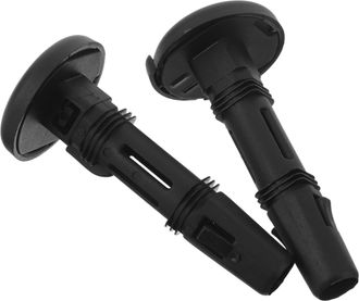 BESTOYARD 2 Stück Autositz-kopfstützenführungshülsenrohr, Geeignet Für Auto, LKW, Nutzfahrzeug, Stiftverriegelungsloch, Verkleidung, Kopfstützenführungsstift, S