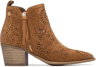 Xti Bottes de cowboy Femme Camel - Chaussures confortables et polyvalentes - Mode d&eacute;contract&eacute;e - Mod&egrave;le 14532701 (Taille37)