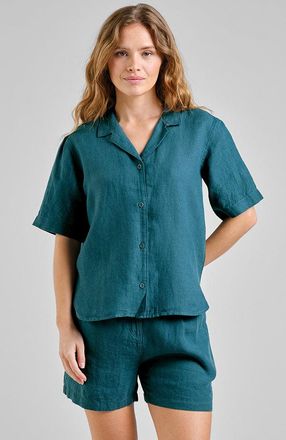 Dedicated Damen vegan Shirt Torup Gr&uuml;n