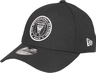 New Era 39Thirty Stretch Cap - Primary MLS Inter Miami Noir