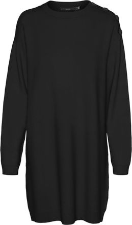 Vero Moda VMSABA LS O-Neck Button Dress GA NOOS