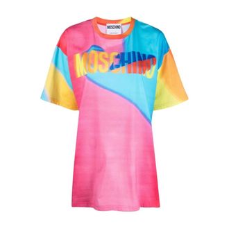 Moschino Femme, Tops, Multicolore, Taille: 36 FR T-Chemises
