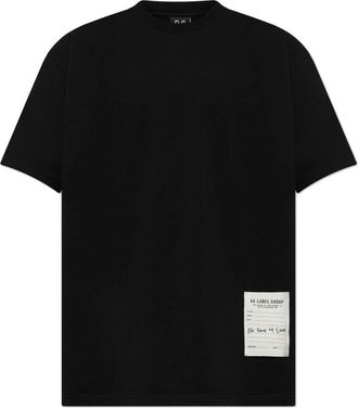 44 Label Group Homme, Tops, Noir, Taille: 2XL Logo T-Shirt