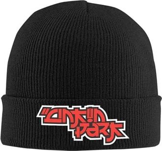 Generic Chapeau Homme, Texte Japonais Rouge et Audacieux Hommes, Bonnet tricot&eacute; Unisex Femme Casquette Pull Pull Hiver Chaleureux Chaleureux V&eacute;lo en Plein air