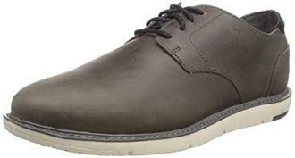 Toms Mens Navi Oxford Boat Shoe, Charcoal, 7 UK
