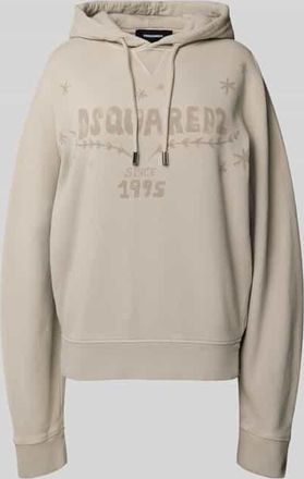 Dsquared2 Oversized Hoodie mit Logo-Print